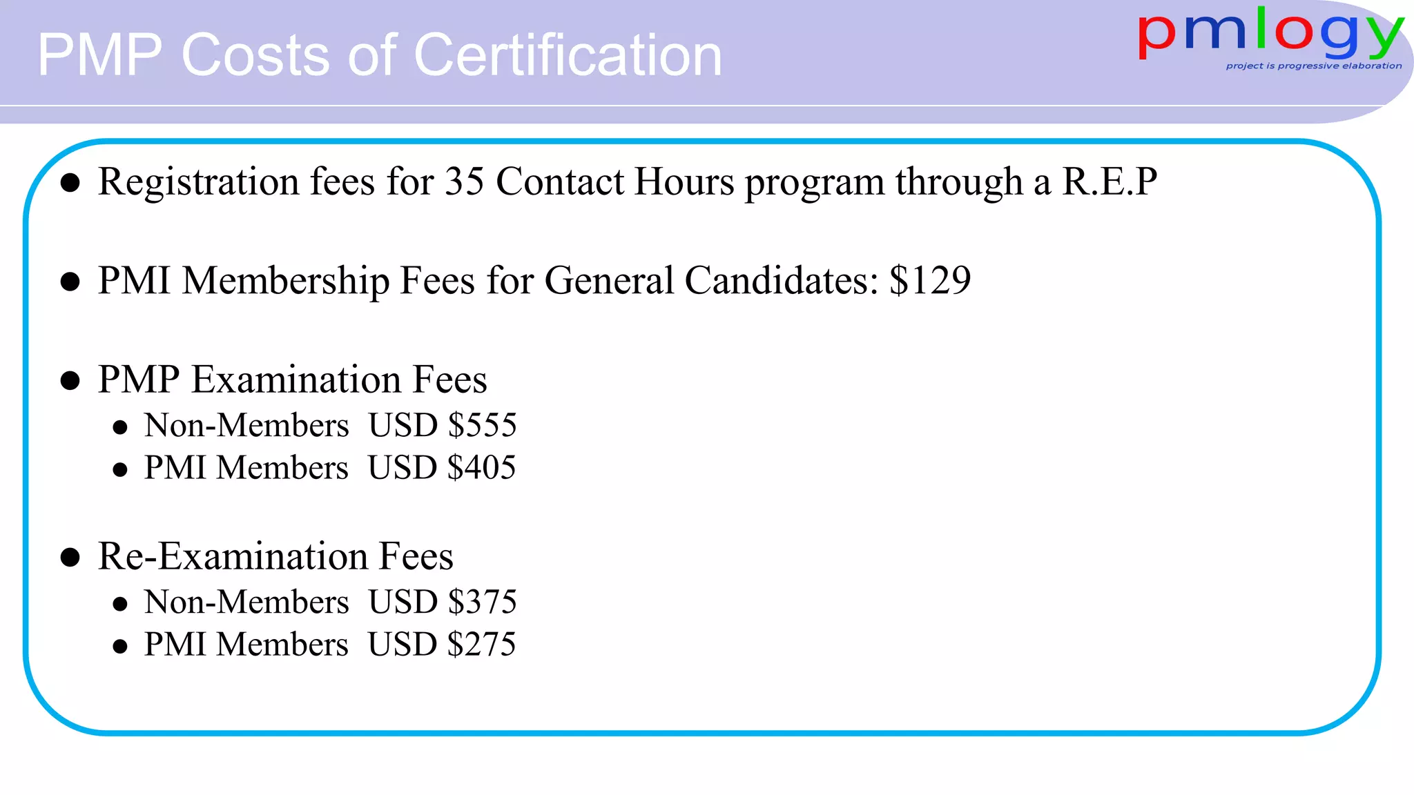 Introduction to PMI and PMP | PDF