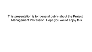 Introduction to PMI and PMP | PPT | Free Download