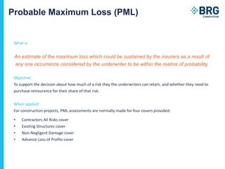 Probable Maximum Loss (PML) Evaluation | PDF