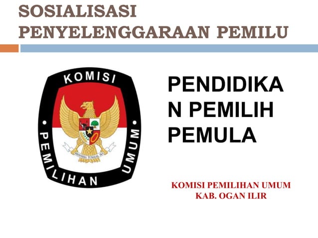 PEMILIH PEMULA | PPTX