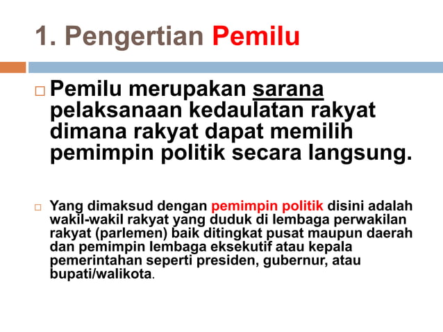 PEMILIH PEMULA | PPTX