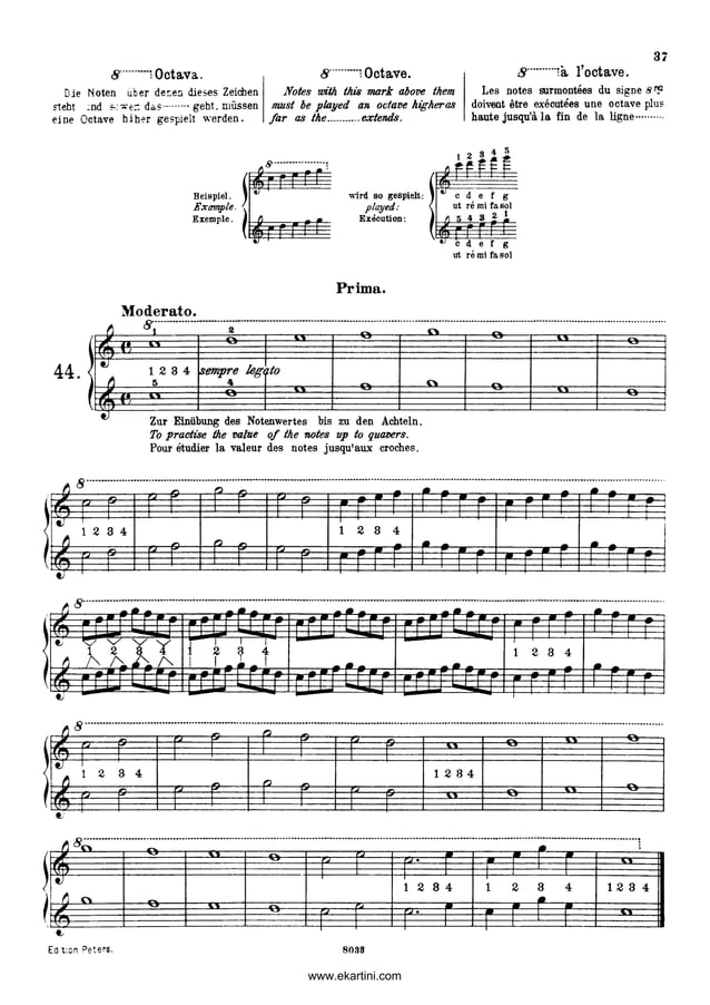 Modul Piano Klasik - Ferd.BEYER | PDF