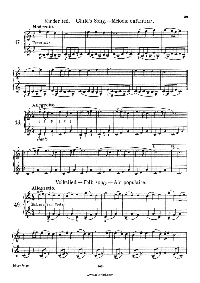 Modul Piano Klasik - Ferd.BEYER | PDF