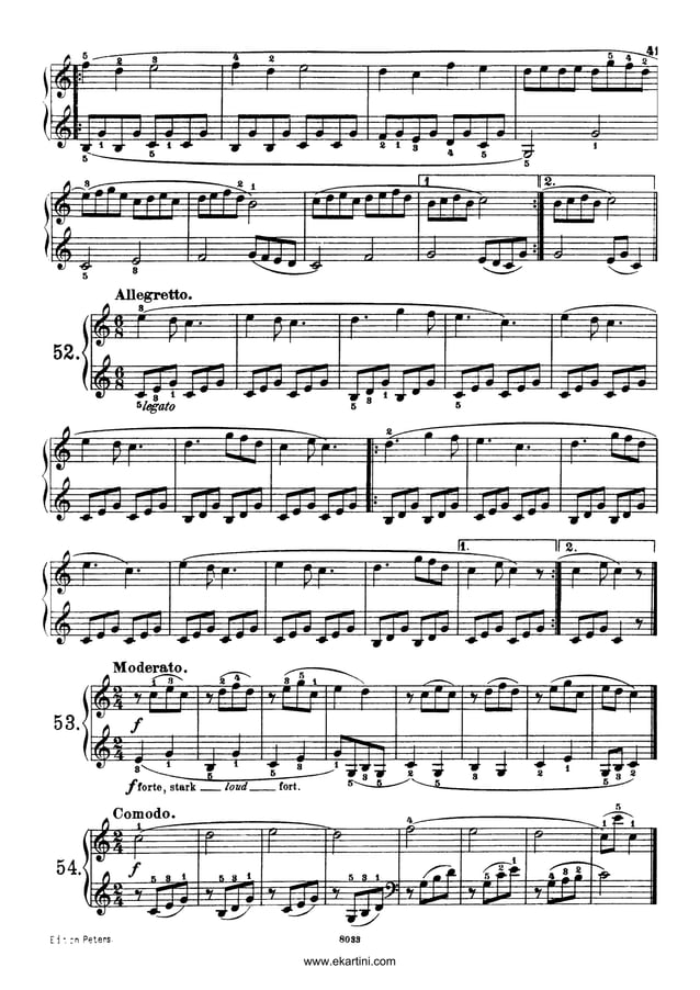 Modul Piano Klasik - Ferd.BEYER | PDF