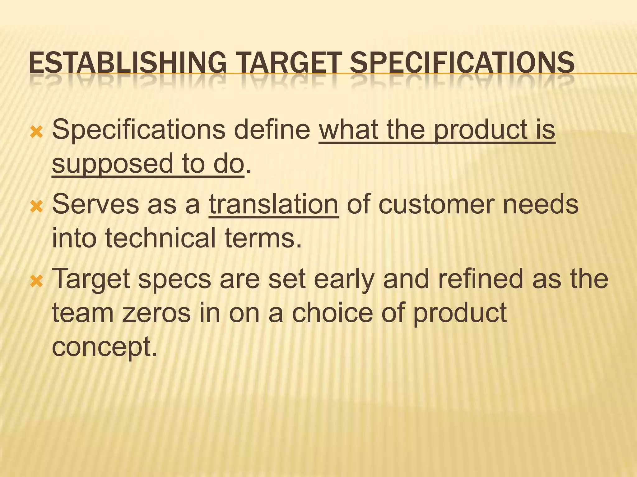 Product design and development | PPTX