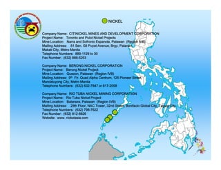 Philippine Metallic Mining December 2013 | PDF