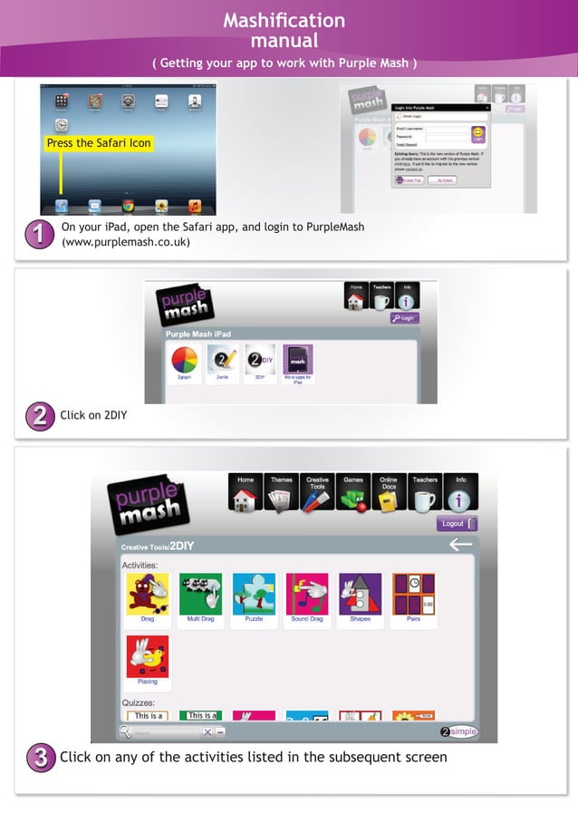 Purple Mash Apps - iPad | PDF | Tablets and E-readers | Consumer ...