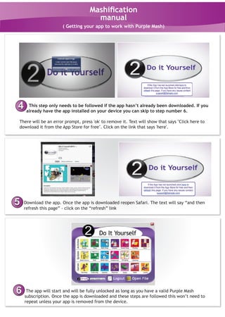 Purple Mash Apps - iPad | PDF