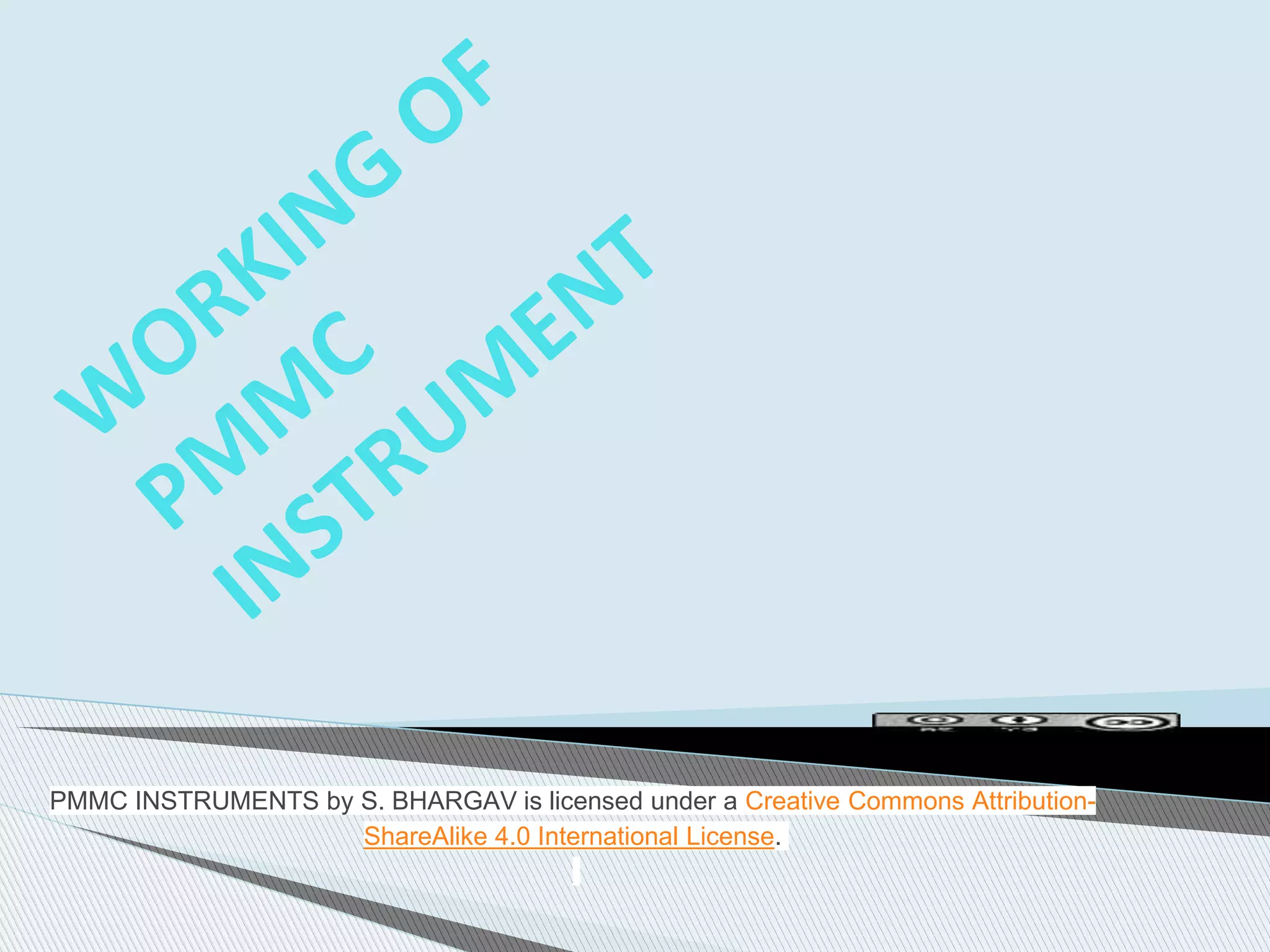 WORKING OF PMMC INSTRUMENTS | PPTX