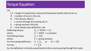 PMMC Instruments | PPTX