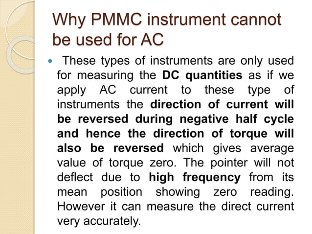 PMMC INSTRUMENT.pptx | Physics | Science