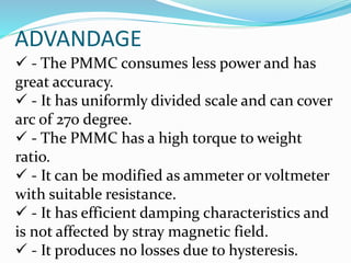 Pmmc instruments | PPTX