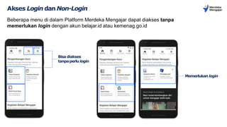 Sosialisasi platform merdeka mengajar | PPTX