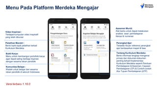 PMM pengerjaan latihan mandiri di platform merdeka mengajar | PPTX