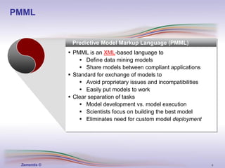 PMML Execution of R Built Predictive Solutions | PDF