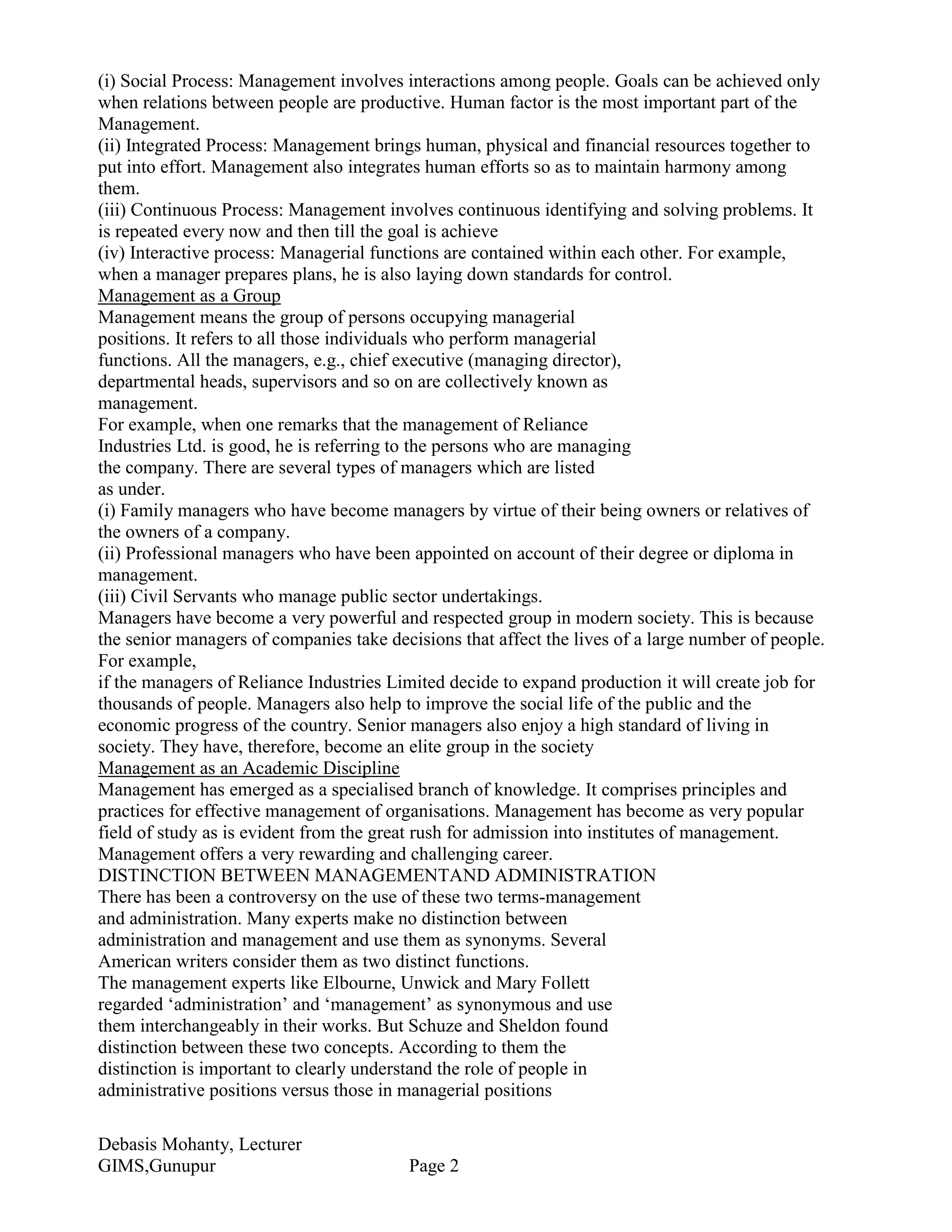 principles of management | PDF