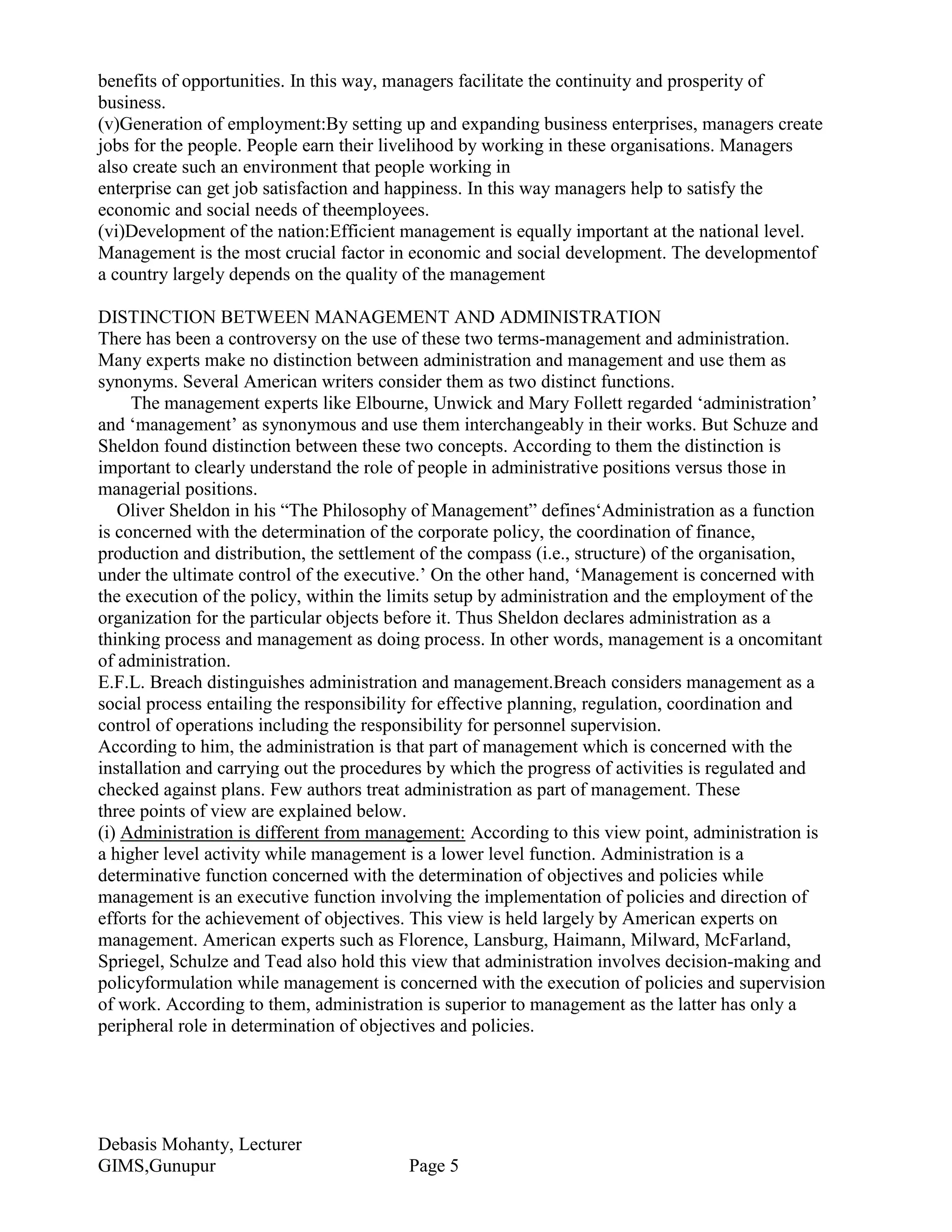 principles of management | PDF