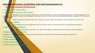 PERFORMANCE MANAGEMENT kerala University | PPT