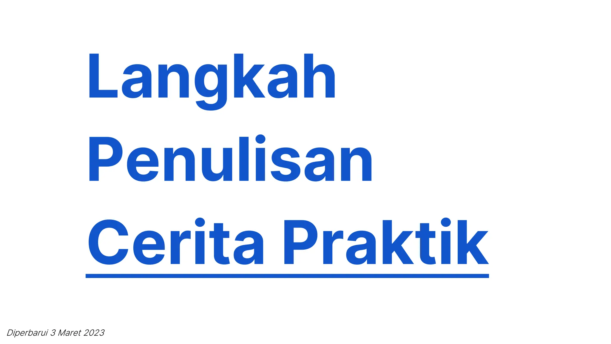 Pmm Panduan Cerita Praktik Baik 2023 Pptx
