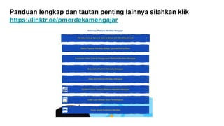 Sosialisasi PMM Platform Merdeka Mengajar | PDF