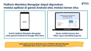Sosialisasi PMM Platform Merdeka Mengajar | PDF