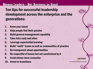 Intergenerational Leadership | PPT