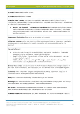 PM Notebook - Chapter 12 - Procurement Management | PDF