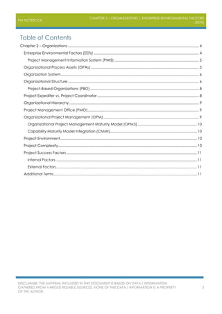 PM Notebook - Chapter 2: Organizations | PDF