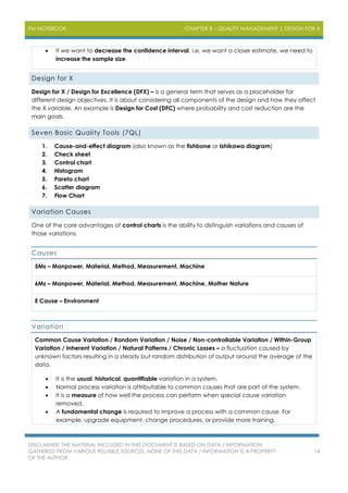 PM Notebook - Chapter 8: Quality Management | PDF