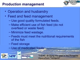 Better practice guidelines for fish farmers | PPT