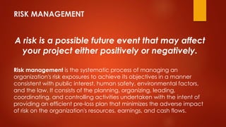 PMO (Project Management Office) | PPTX