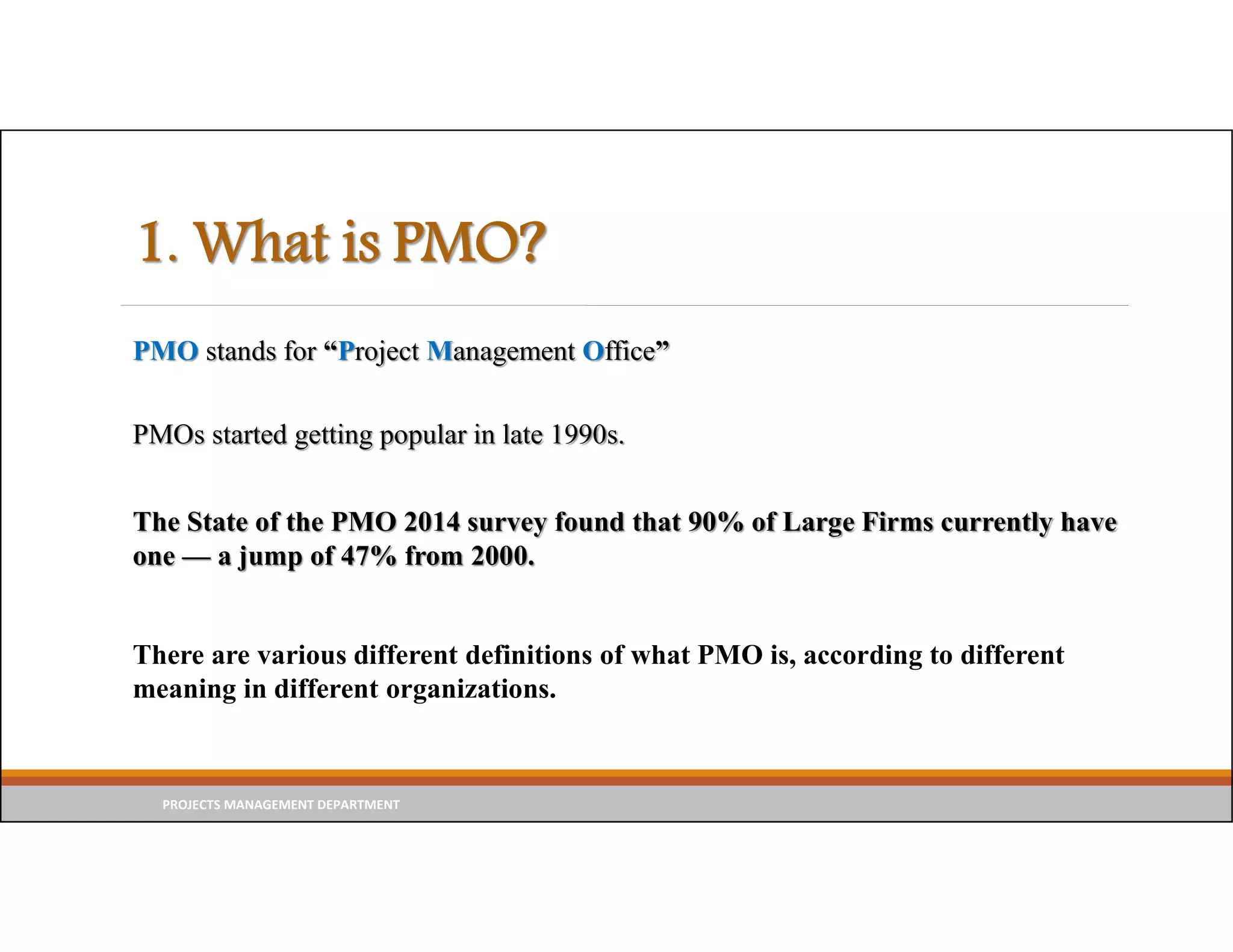 Pmo | PDF