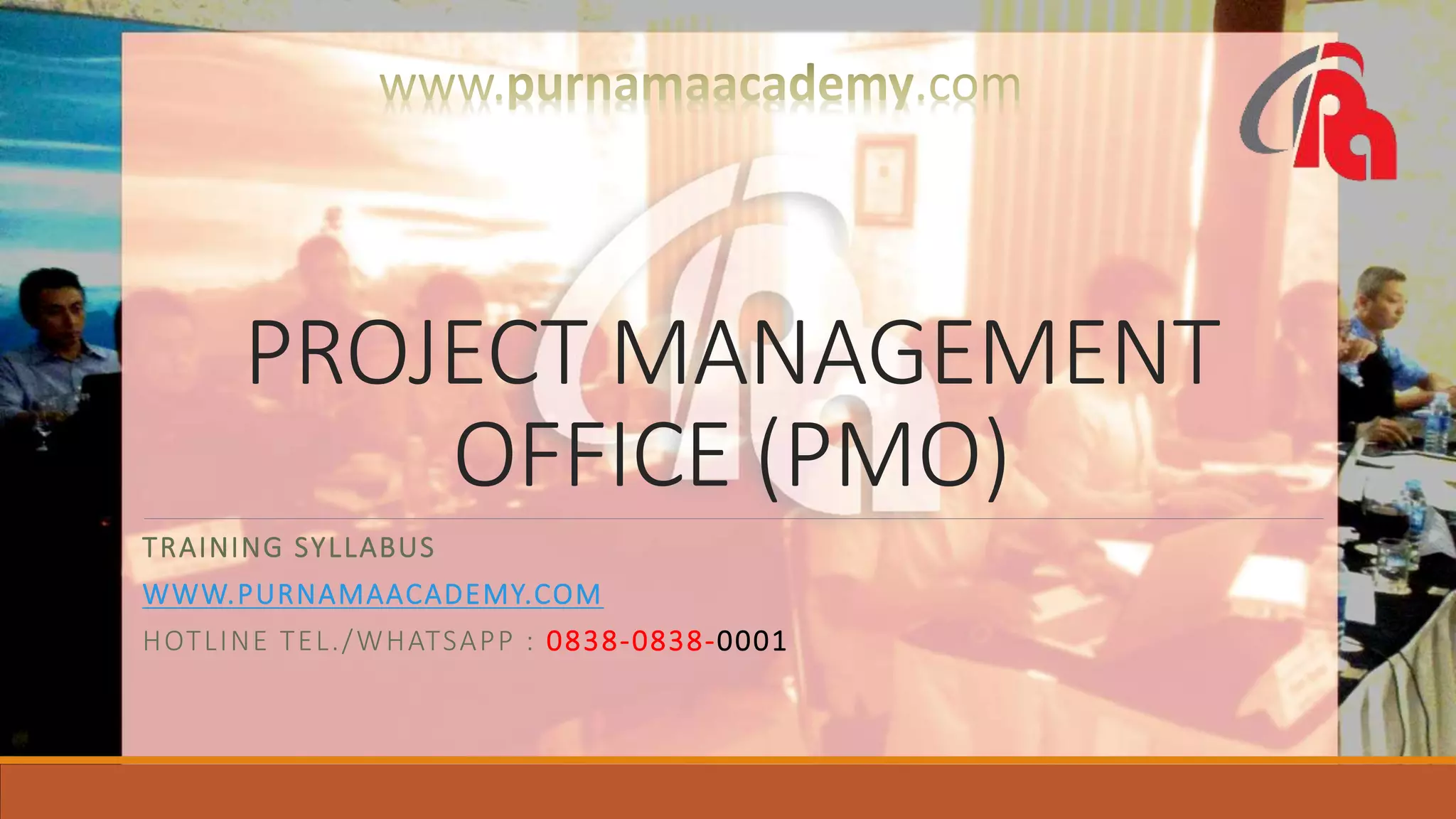 PMO TRAINING SYLLABUS | PPT