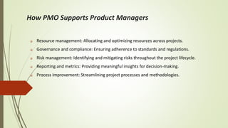The Role of PMO in Organizational Project Management | PPTX