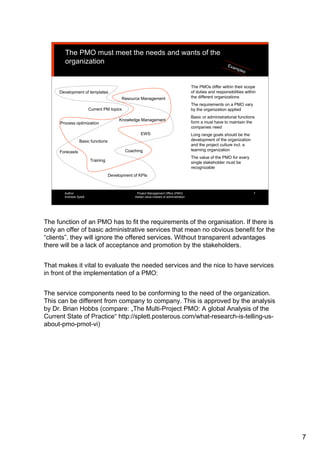 PMO - Added value instead of administration | PDF | Construction ...