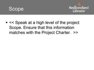projec kickoff presentation template | PPTX