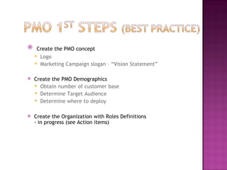 Pmo Gap Analysis Sample Itvamp 2008 | PPT