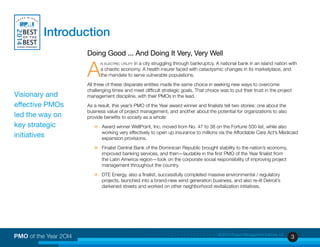 Pmo of-the-year-2014 ebook | PPT