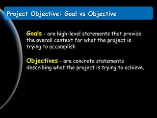 Pmo, project objectives and project life cycles | PPTX | Operating ...