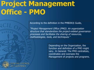 Pmo Why? | PPTX