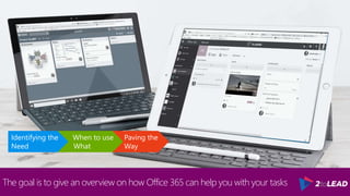 PMO365 - The many faces of Project Management in Office 365 | PPTX