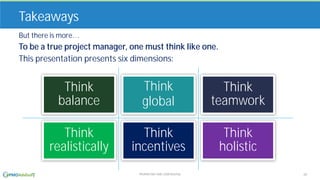 How to Think Like a Project Manager | PDF