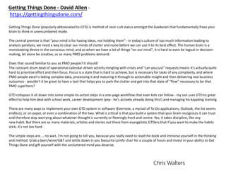 PMO Book Club - May 2018 | PPT