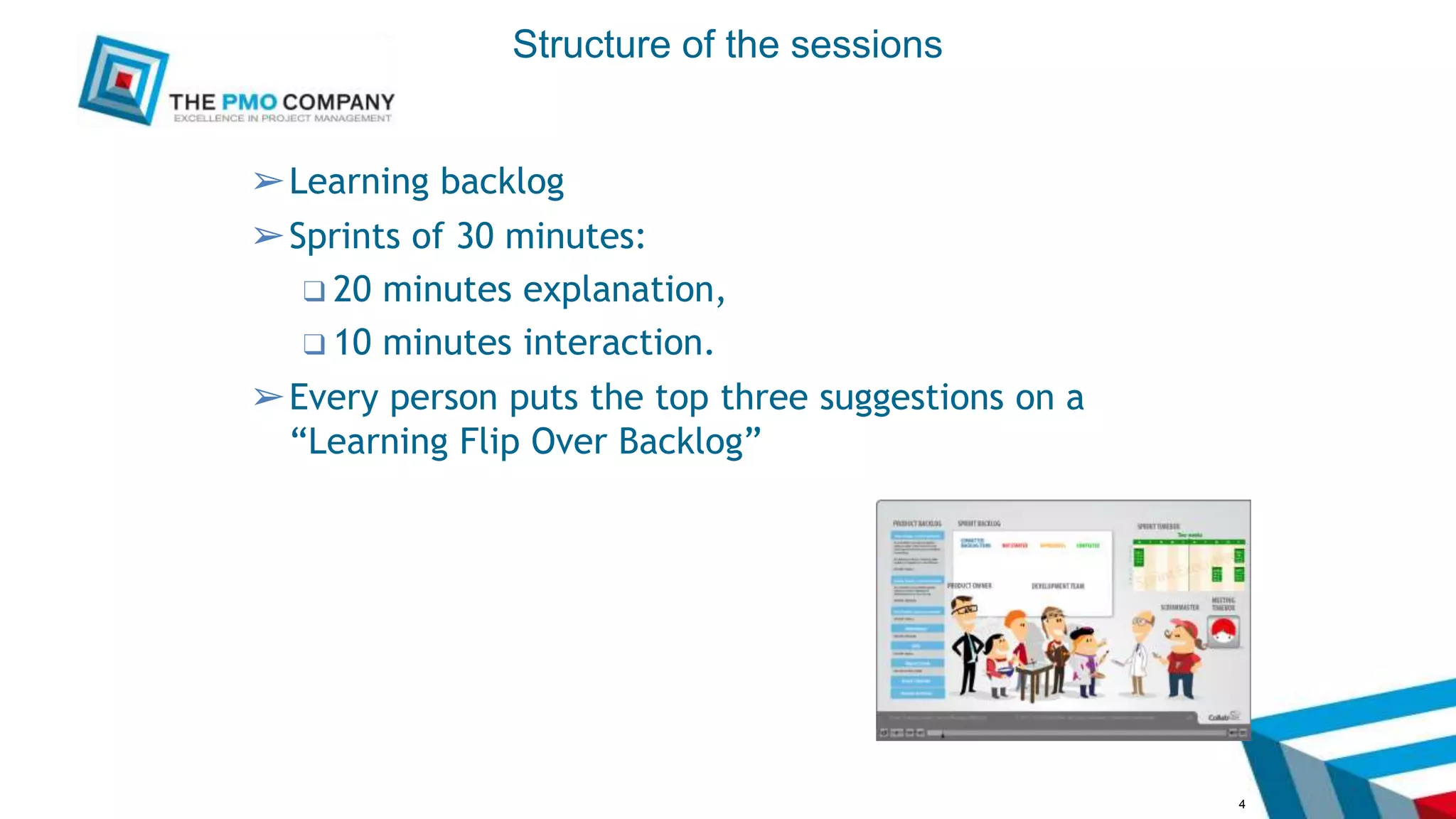 The PMO Company journey to Agile & Scrum certification Session 1 | PPT