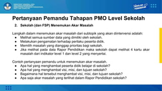PMO dan FKK Angkatan 1 dan 2 Sekolah Penggerak | PPTX