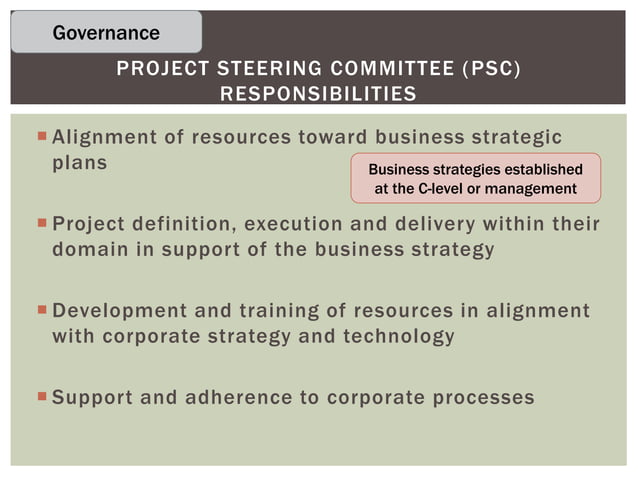 Real example of PMO deployment | PPTX | Business Administration | Business