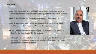 P Mohamed Ali journey | PPTX