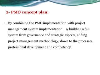 PMO implementation road-map | PDF