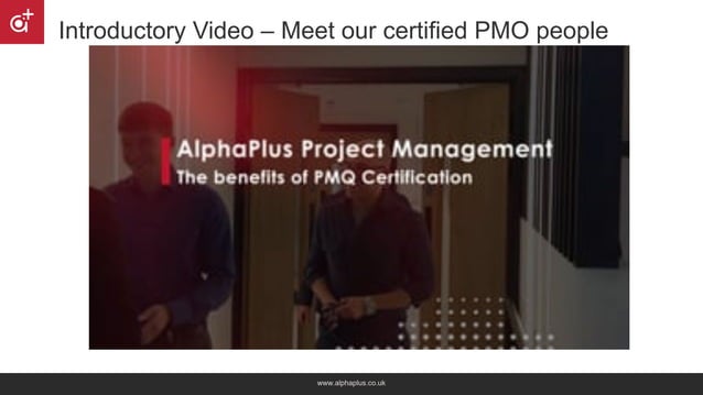 APM PMO Interest Network Conference - Dr Nick Karamanis - AlphaPlus ...