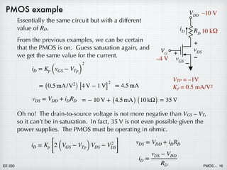 "Comprehensive Guide to PMOS Transistors" | PDF